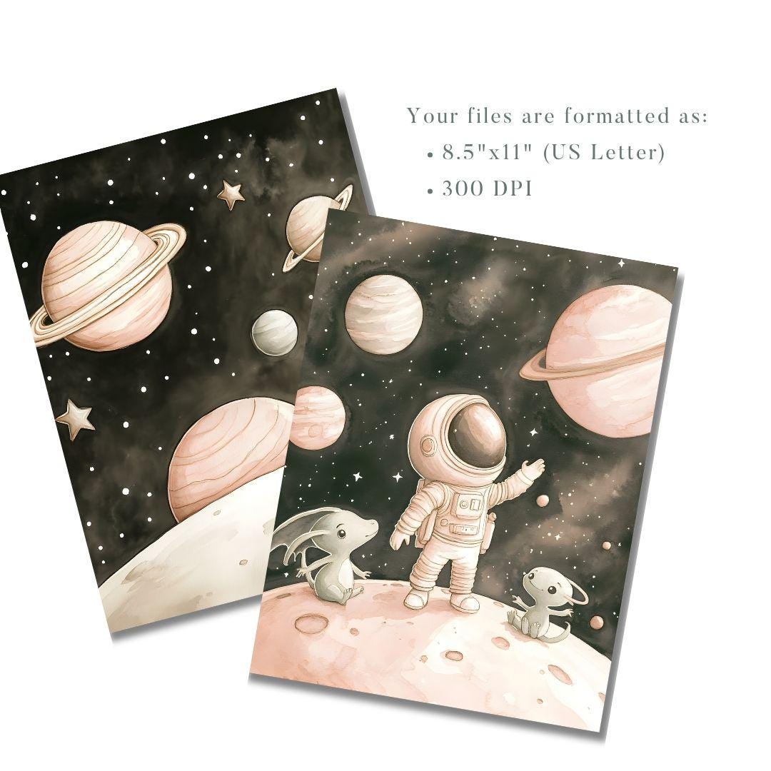 Space Adventure Junk Journal, Rocket Ship Scrapbook, Alien Junk Journal ...