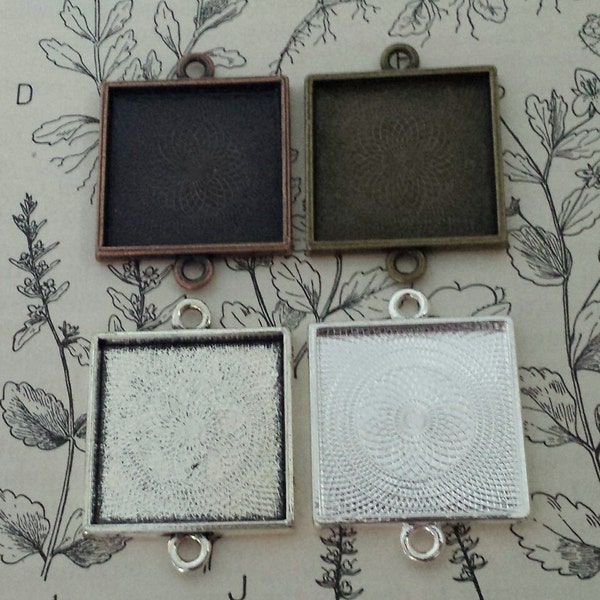 Square Pendant - Etsy