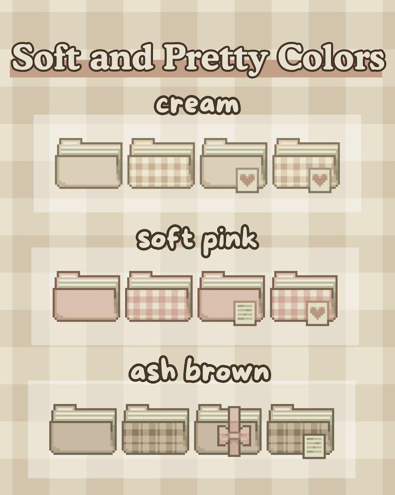 Soft Pink Coquette Desktop Folders – 139 Icons (PNG & ICO) - Etsy