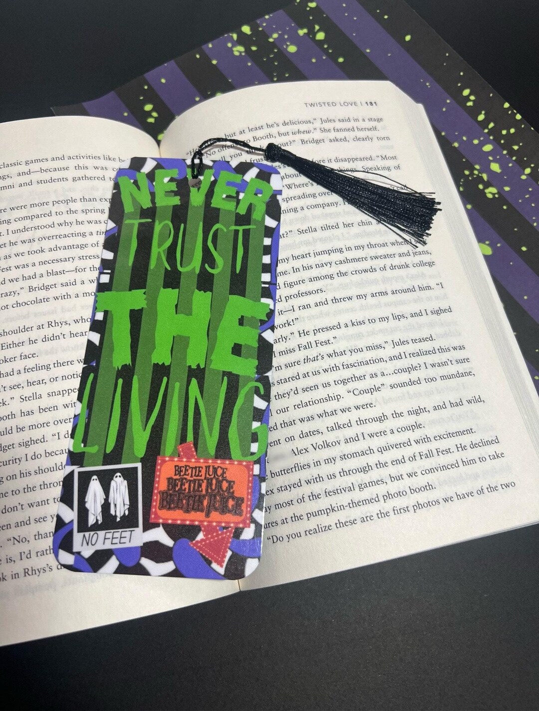 Beetlejuice,bookmark, Book Lovers, Booklover Gift, Reading Gifts ...