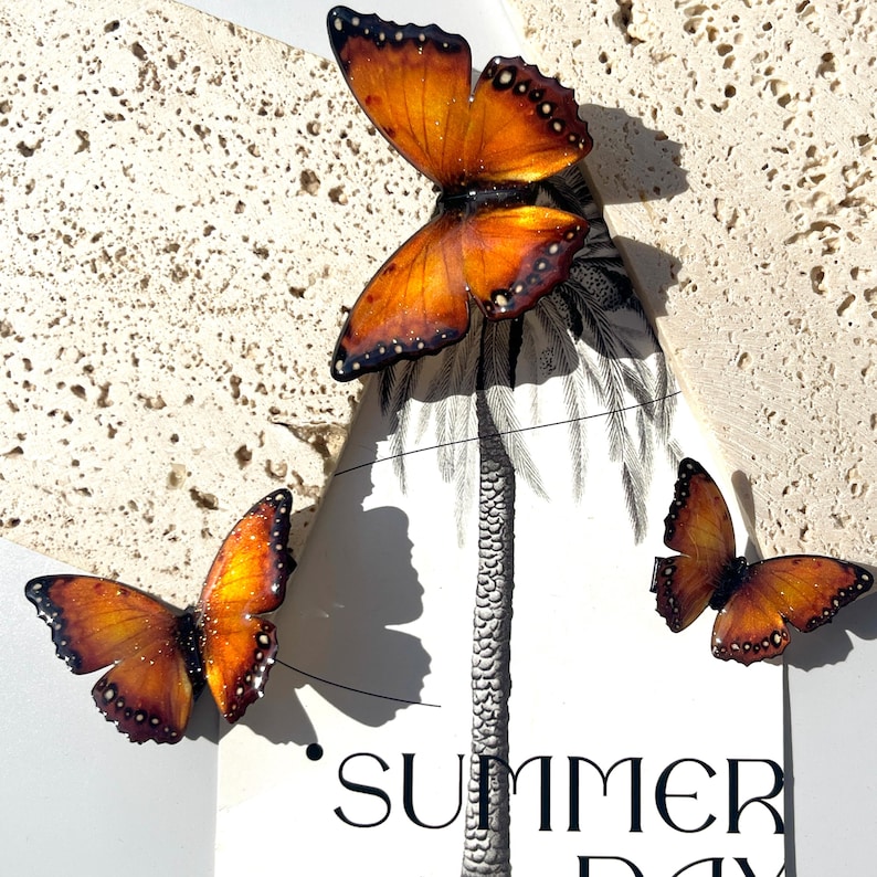 Juno Longwing Butterfly Hair Clips, Buterfly Side Hair Pins, Fairy Hair ...