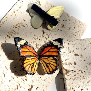 Monarch Butterfly Hair Clips, Buterfly Side Hair Pins, Fairy Hair ...