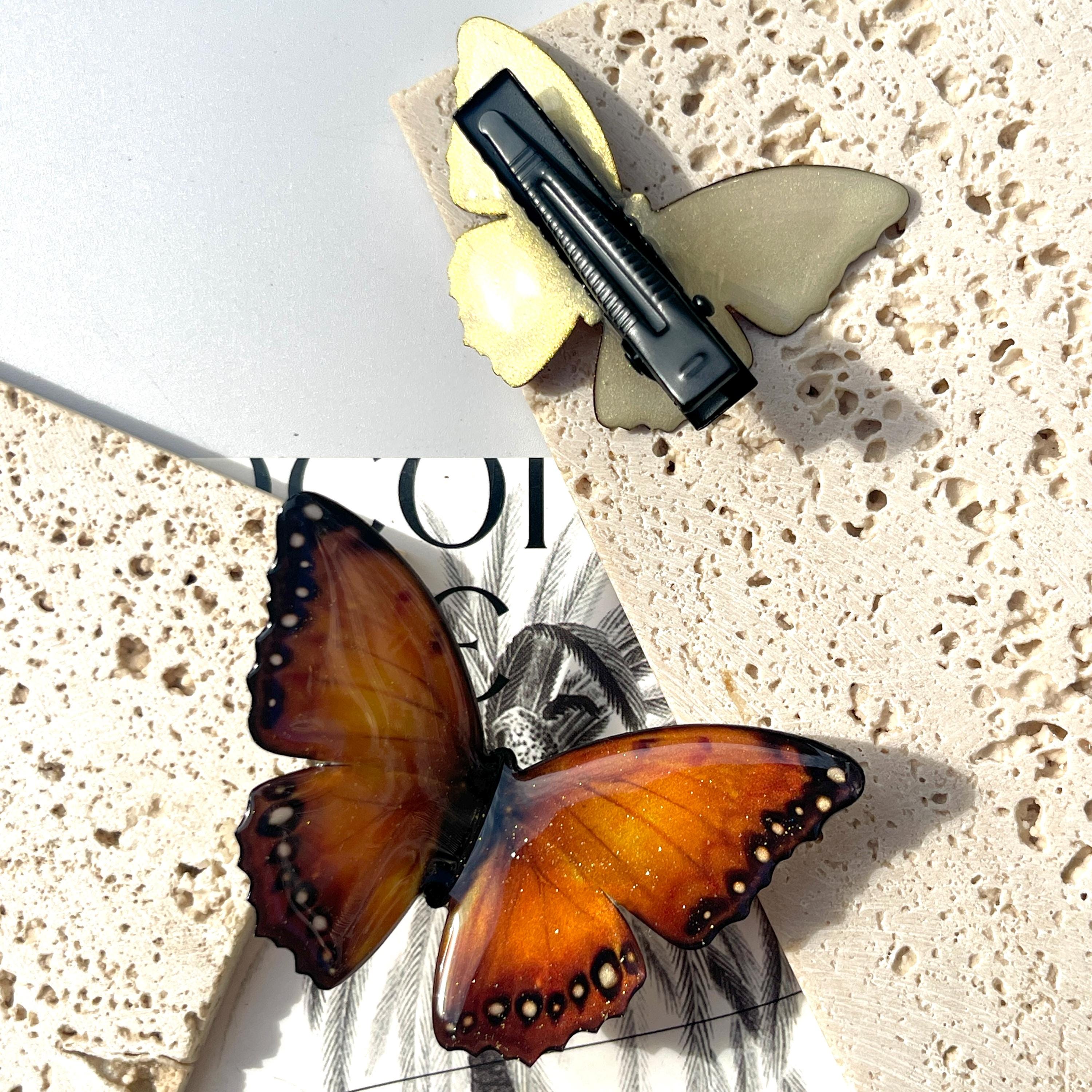 Juno Longwing Butterfly Hair Clips, Buterfly Side Hair Pins, Fairy Hair ...