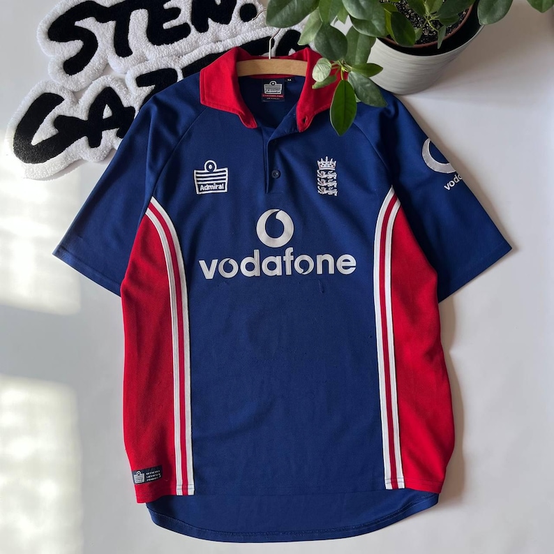 Admiral England Cricket National Team 2000-2003 World Cup Jersey Polo ...