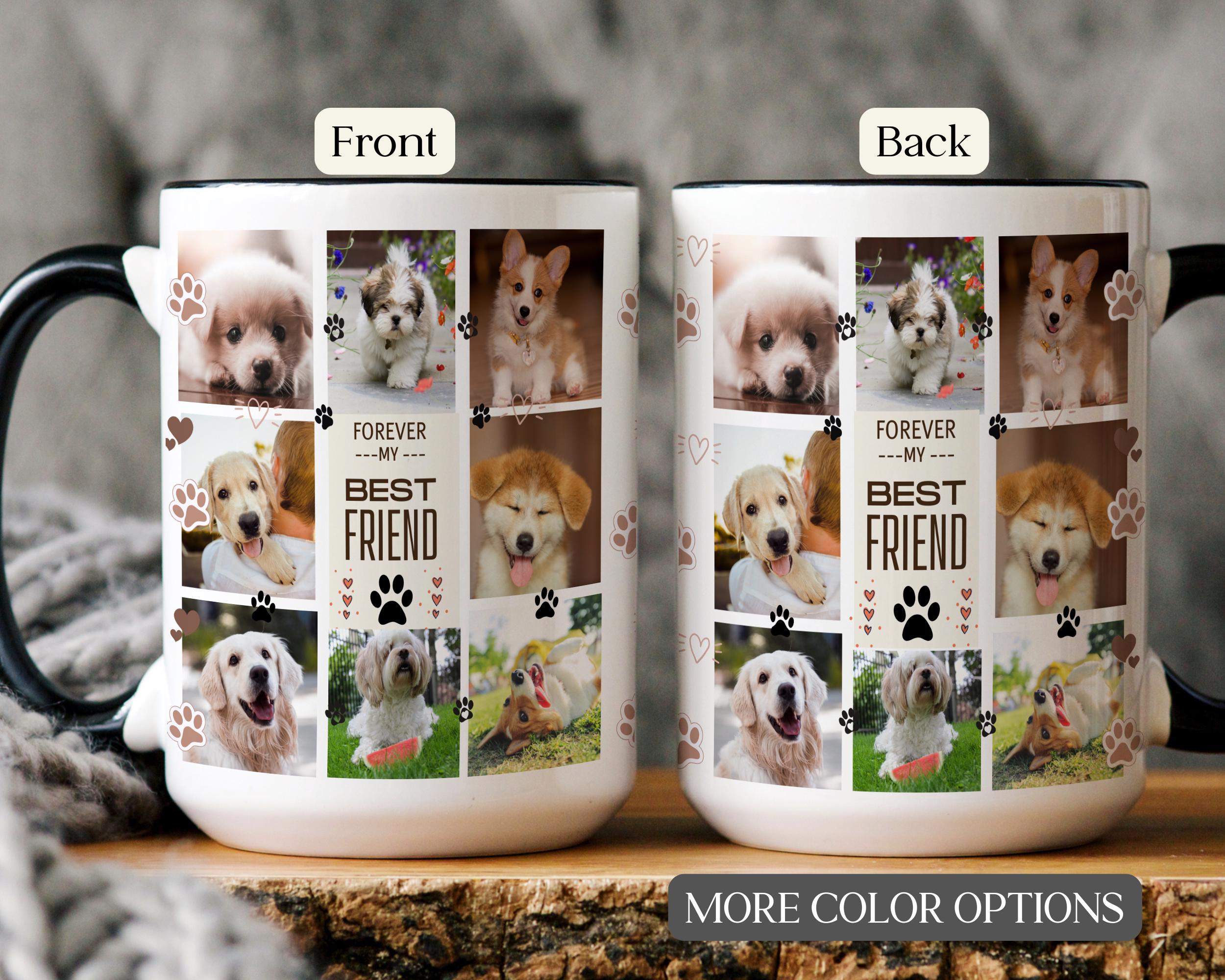 Personalized Photo Collage Mug, Customizable Pet Lovers Mug , Pets ...