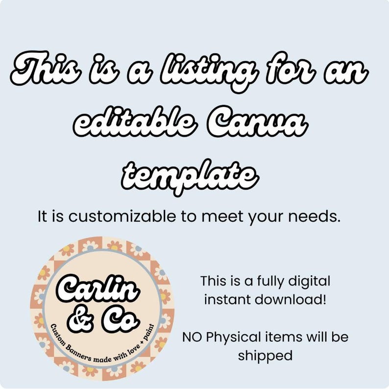 Elf “i’m Back” Banner Template for Girl Elf | Editable Canva Template ...