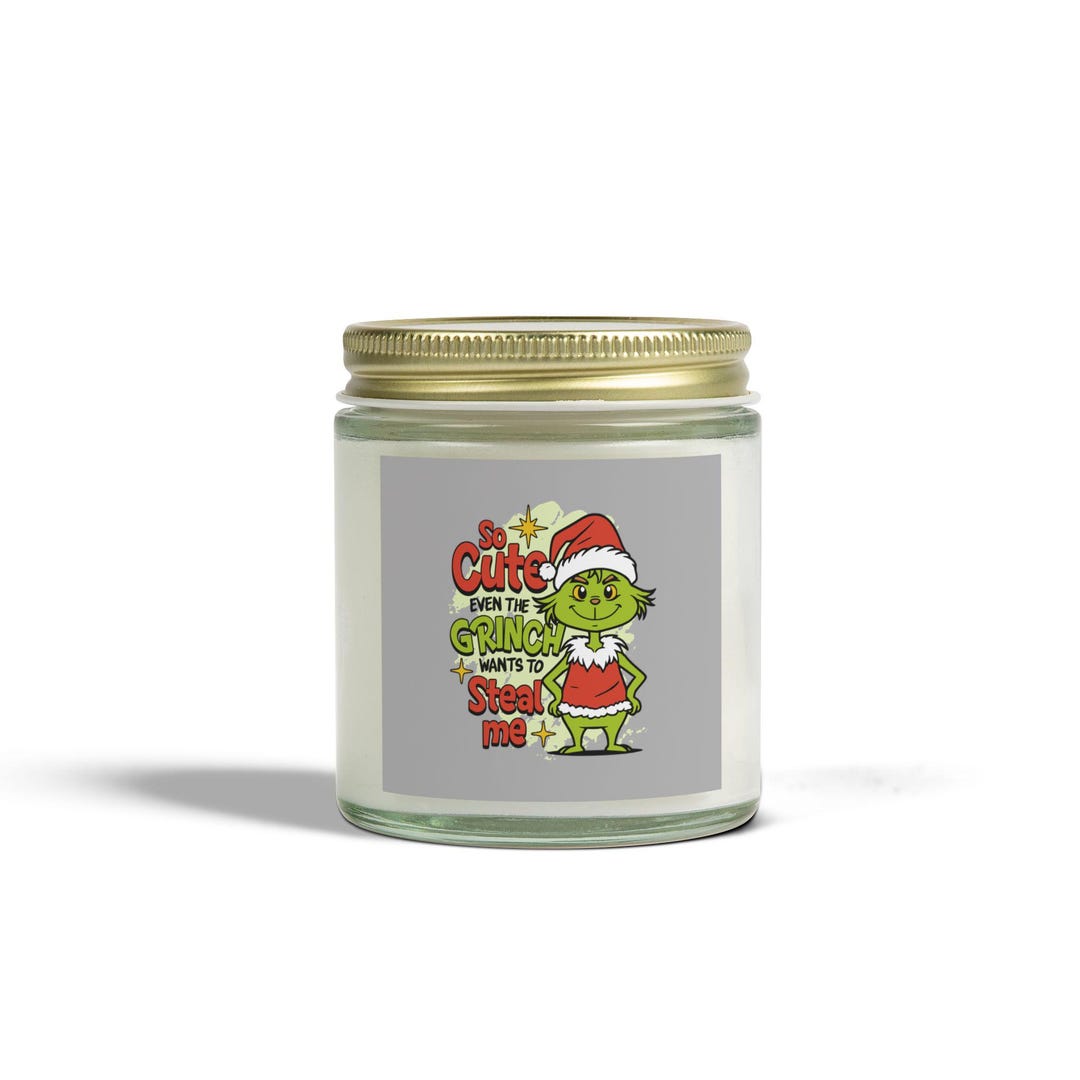 So Cute Even the Grinch Wants to Steal Me Scented Candle Coconut ...