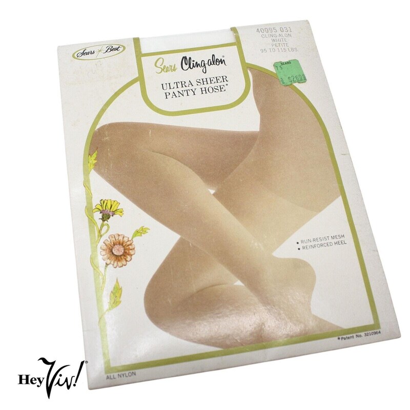 Vintage Sears Pantyhose - Etsy