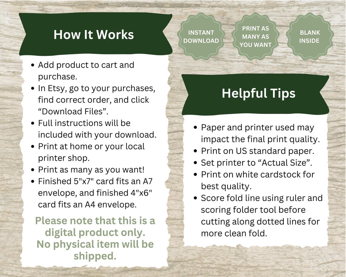 Printable Sympathy Card | Sympathy Trees and Birds Card | Thinking of ...