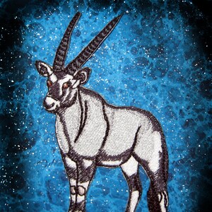 Oryx Gemsbok Gemsbuck Antelope Oryx Iron on Patch - Etsy