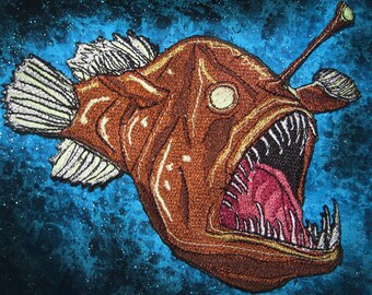 Glowing Deep Sea Barreleye Spook fish Macropinna microstoma | Etsy