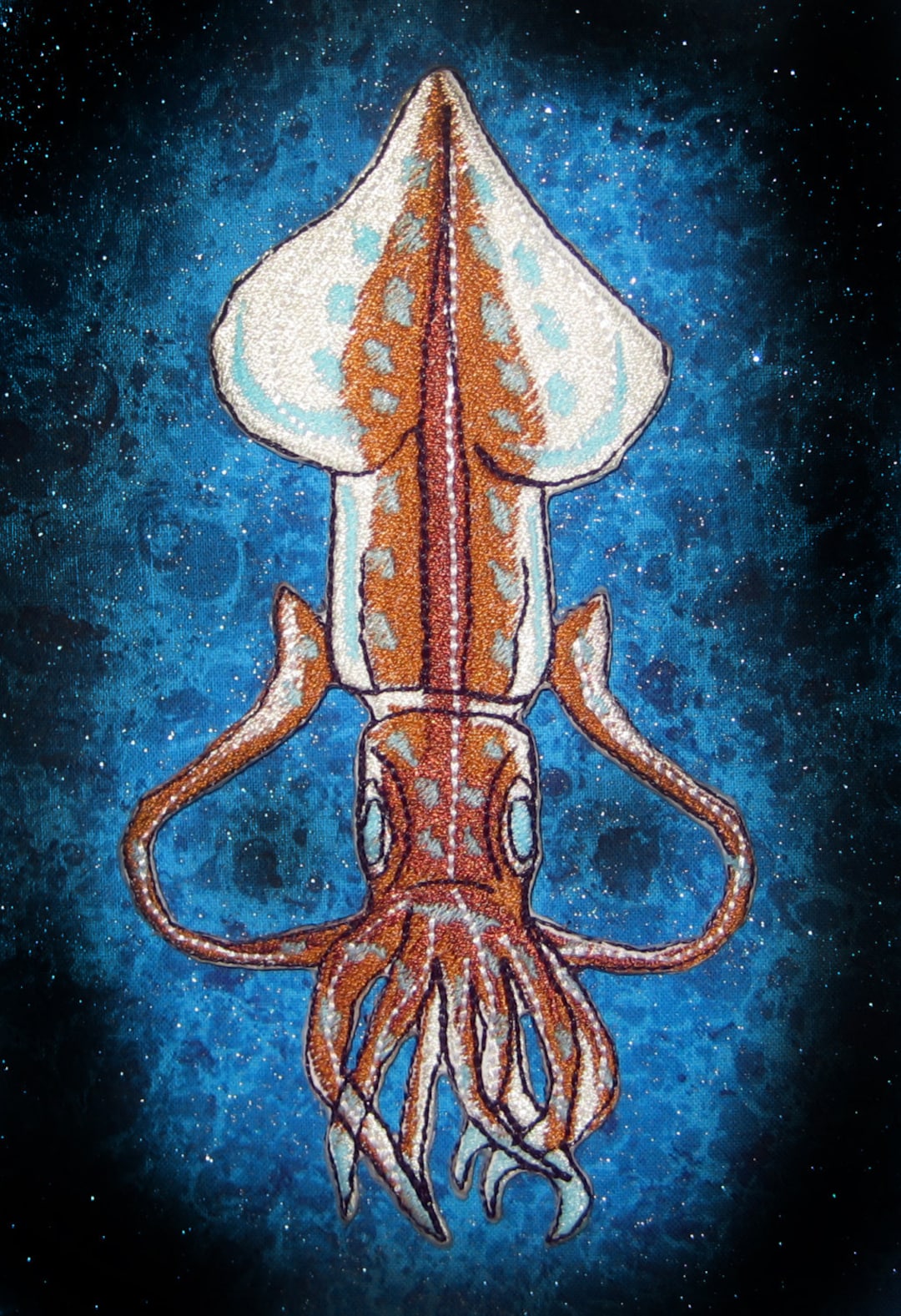 Glow in the Dark Firefly Squid Watasenia Scintillans Iron on Patch - Etsy