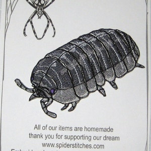 Cute Pill Bug Rolly Polly Roly Polies Doodle Bug Iron on Patch - Etsy