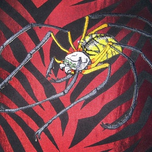 Golden Writing Orb Weaver Spider Argiope Aurantia Gothic Steam Punk ...