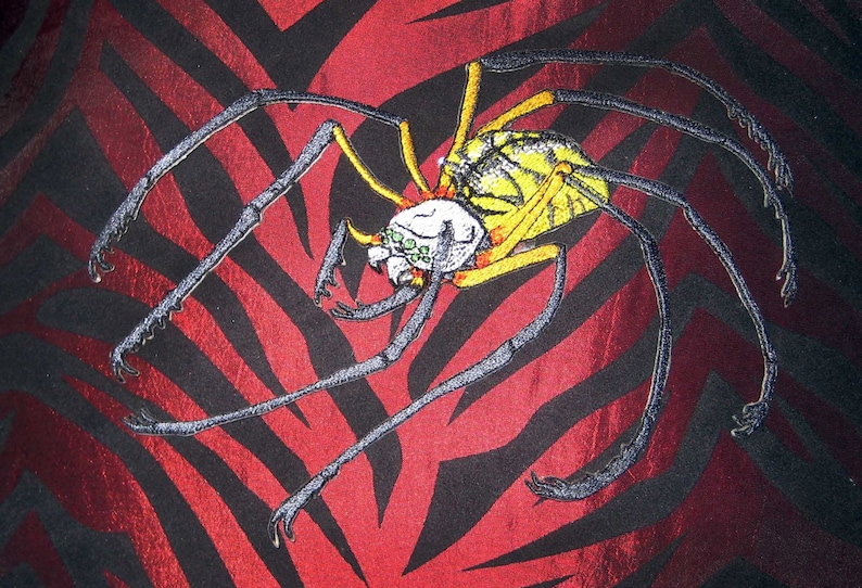 Golden Writing Orb Weaver Spider Argiope Aurantia Gothic Steam - Etsy