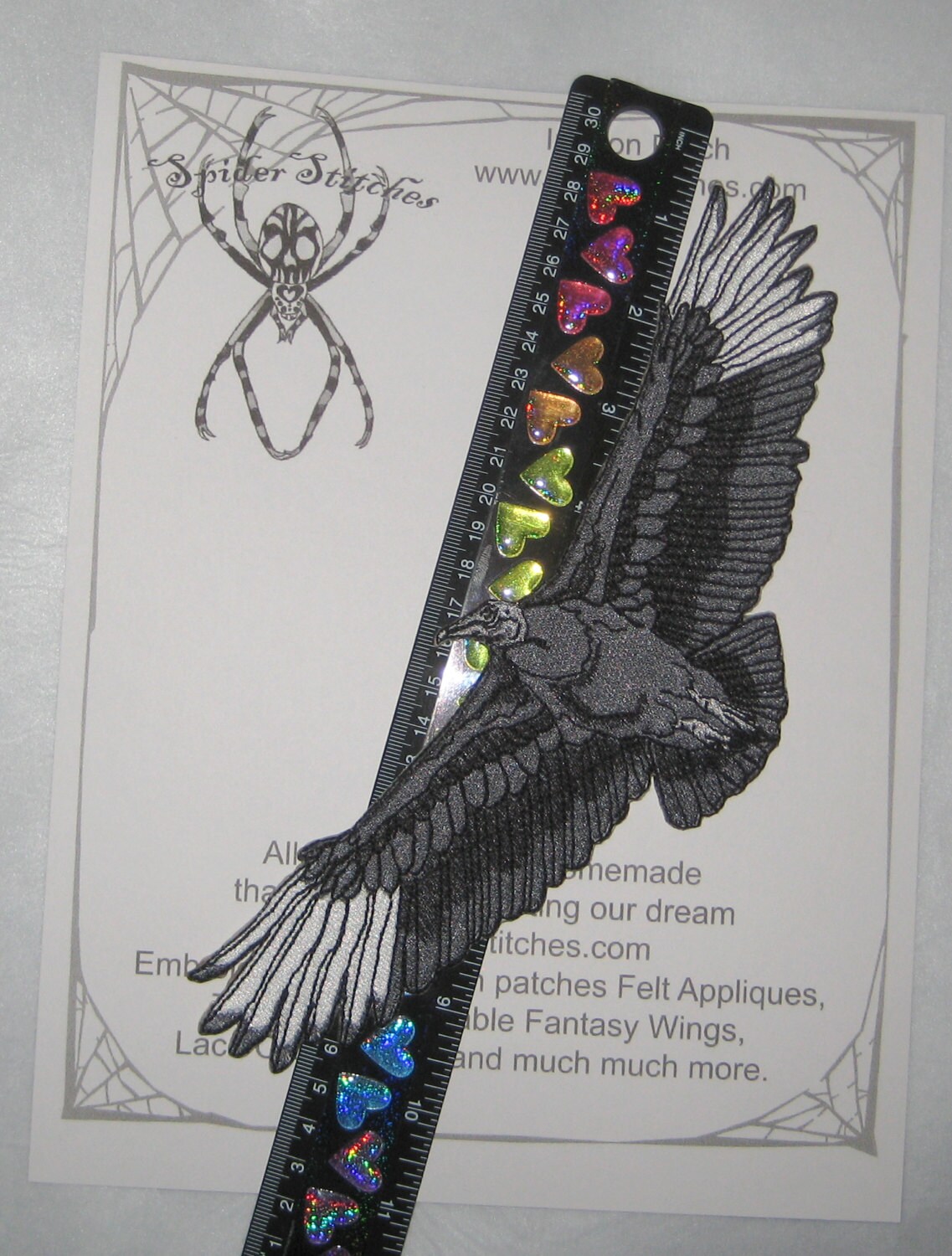 American Black Vulture Bird Buzzard Iron on Patch Coragyps - Etsy