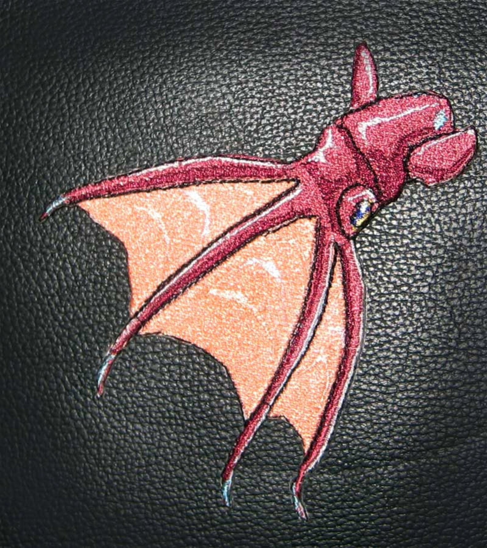 The Lovely Vampire Squid From Hell vampyroteuthis | Etsy