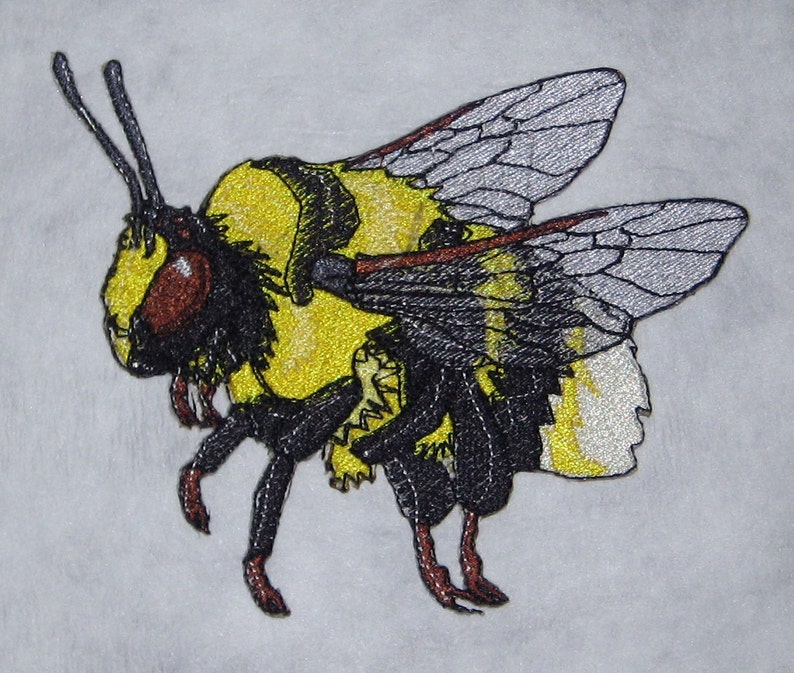 Epic Bumble Bee Bombus Polaris Steam Punk Iron on Patch - Etsy