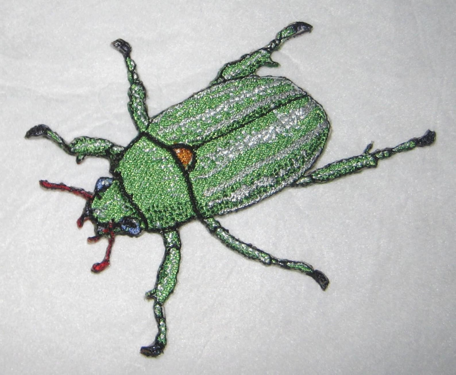 Glorious Jeweled Scarab Beetle Chrysina "plusiotis" Gloriosa Steam Punk ...