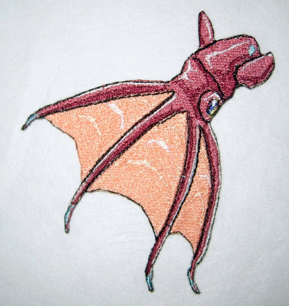 Vampire Squid From Hell Drawing