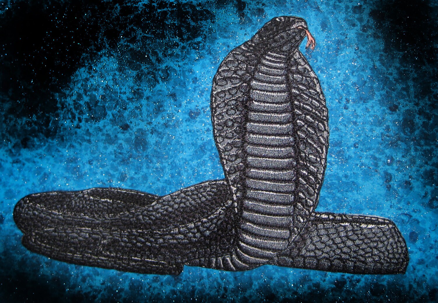 Spitting Cobra Drawing