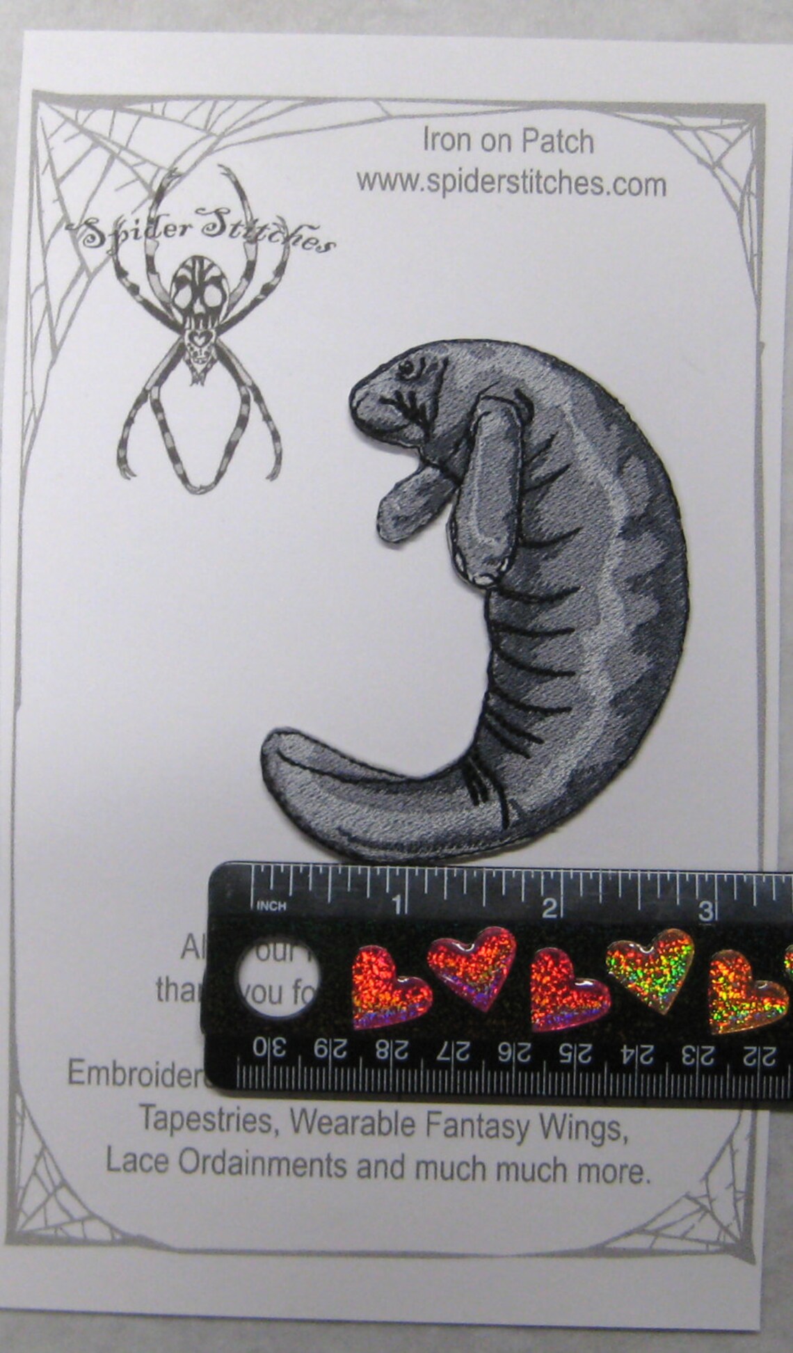 Adorable Manatee Iron on Patch - Etsy