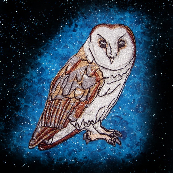 Owl Applique - Etsy