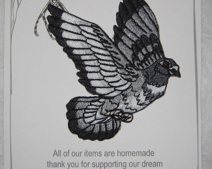 Tender Pigeon Woven Patch - Etsy