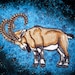 Arabian Ibex Goat Iron on Patch - Etsy