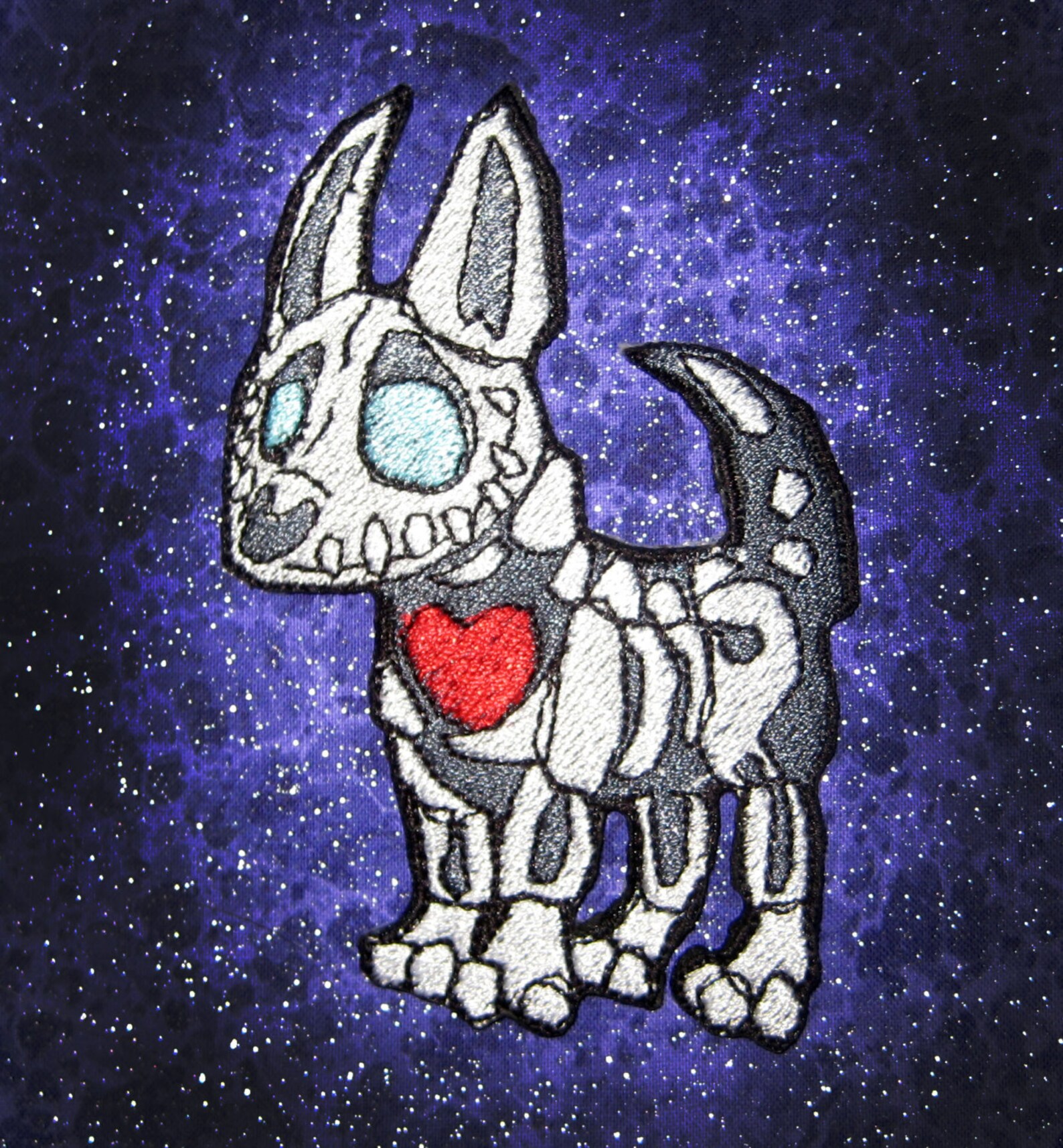 Skeleton Bone Dog Chihuahua Iron on Patch - Etsy