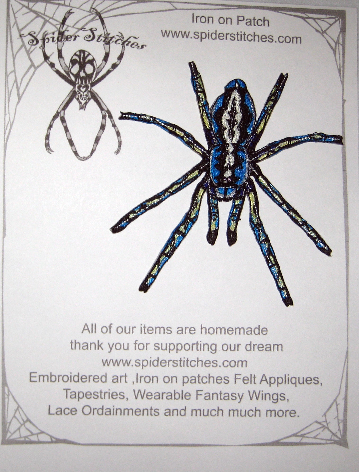 Epic Poecilotheria Metallica Tarantula Gooty Sapphire Ornamental Tree ...