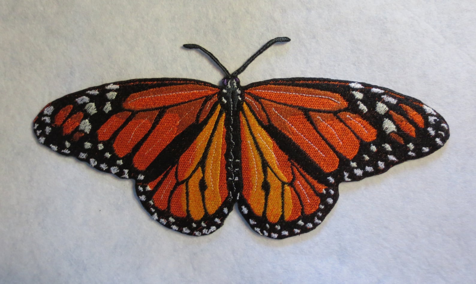 Huge Jacket Back Monarch Butterfly Danaus plexippus Iron on | Etsy