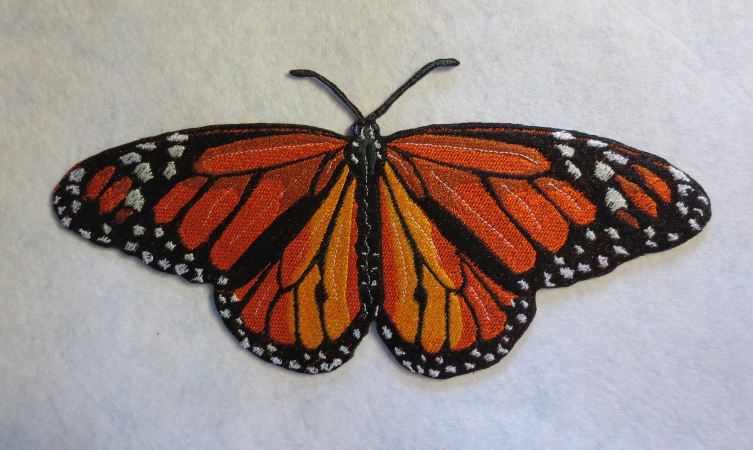 Huge Jacket Back Monarch Butterfly Danaus Plexippus Iron on Patch - Etsy
