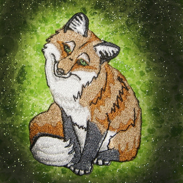 Fox Patch - Etsy