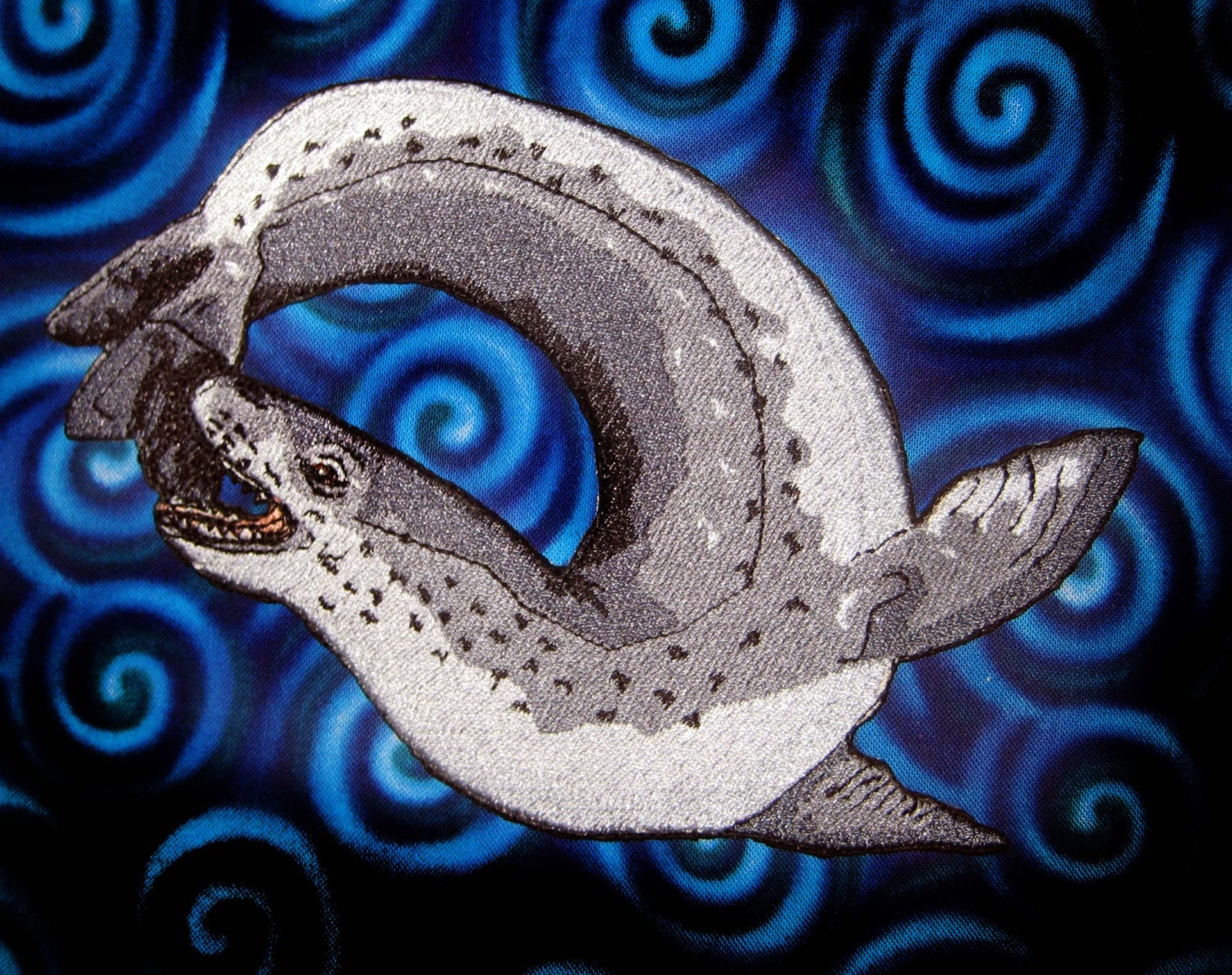 Epic Leopard Seal Hydrurga Leptonyx Iron on Patch Seals Sea Lion Sea ...