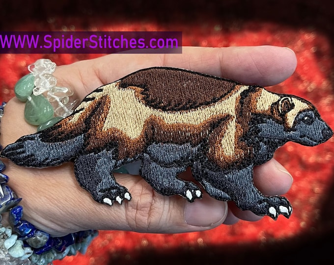 Large First Nations 'bear Paw' Embroidered Patch Pacific North West ...