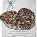 Cute Western Hognose Hog Nose Snake Serpent Pet Iron on Patch Heterodon ...