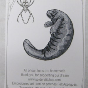 Adorable Manatee Iron on Patch - Etsy