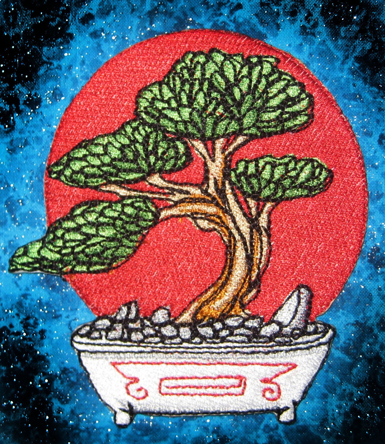 Epic Bonsai Tree Iron on Patch Small Size - Etsy