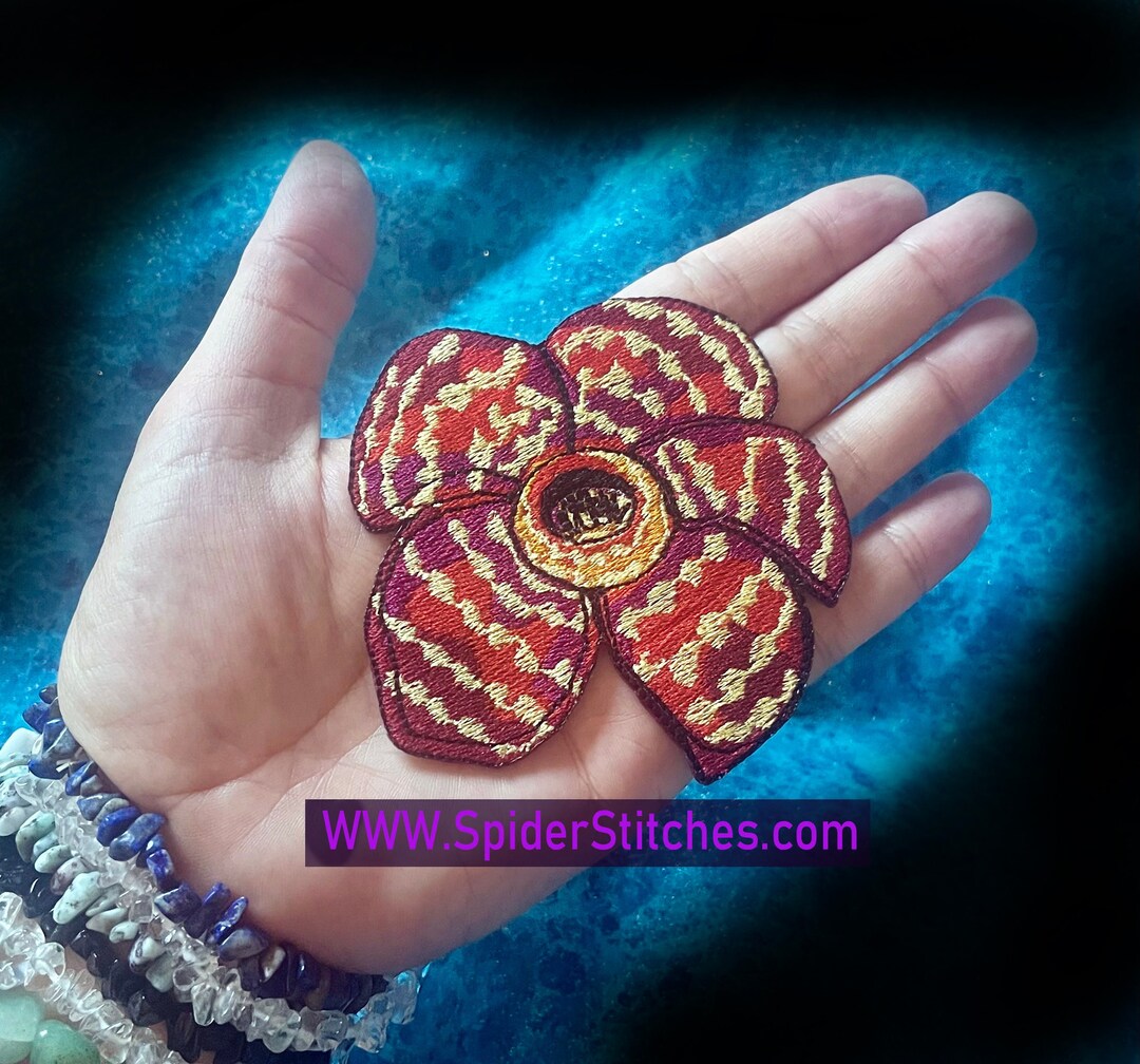 Rafflesia Flower Iron on Patch Corpse Lily Parasitic Flower - Etsy
