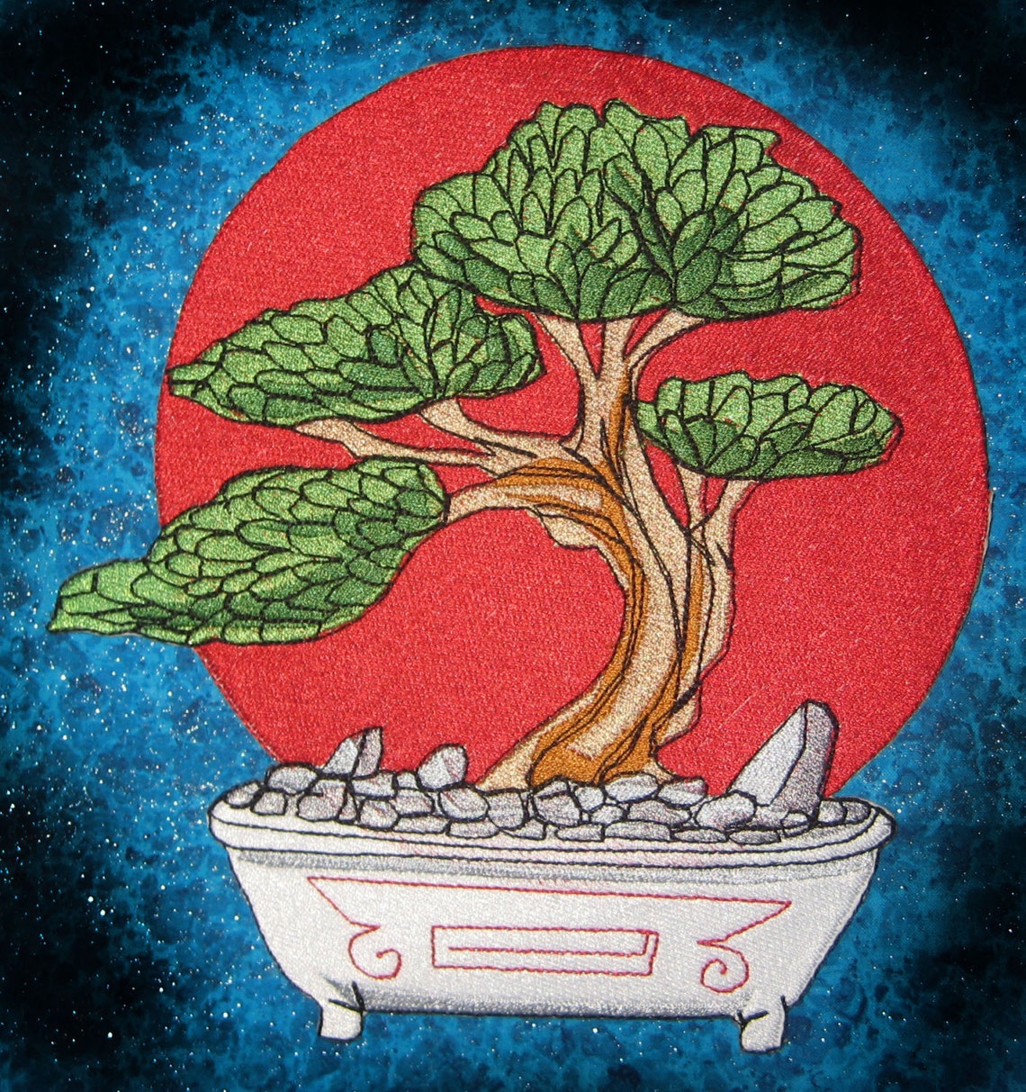 Epic Bonsai Tree Iron on Patch Large Size - Etsy