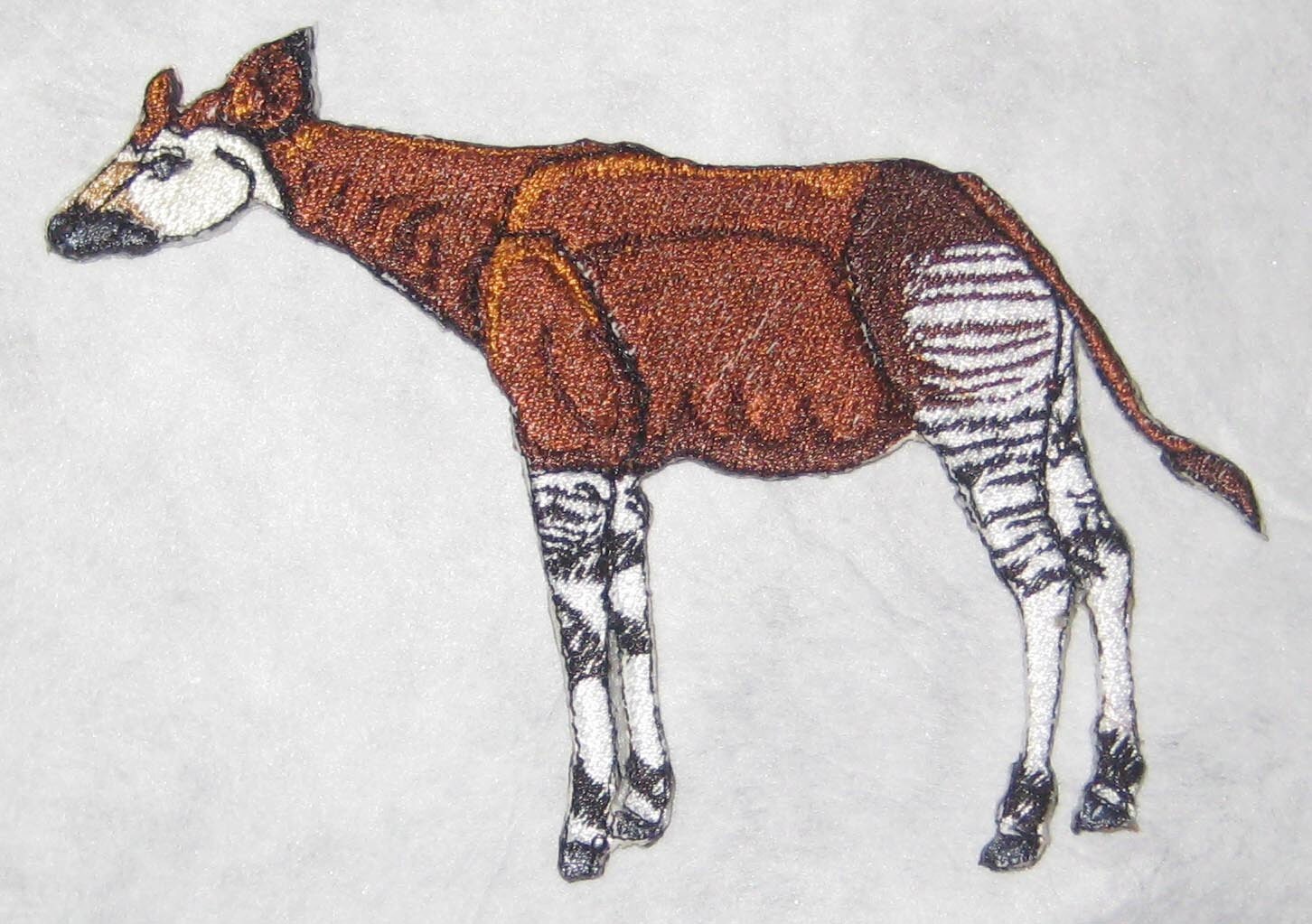 Lovely Rare Congo Okapi Okapia Johnstoni Iron on Patch | Etsy