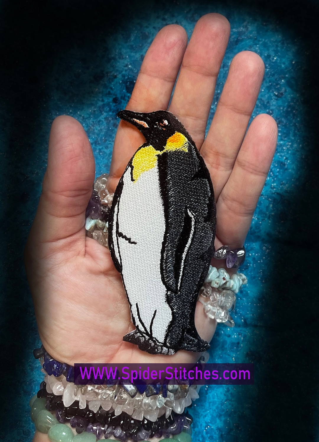 Emperor Penguin Bird Iron on Patch Patches Antarctica - Etsy