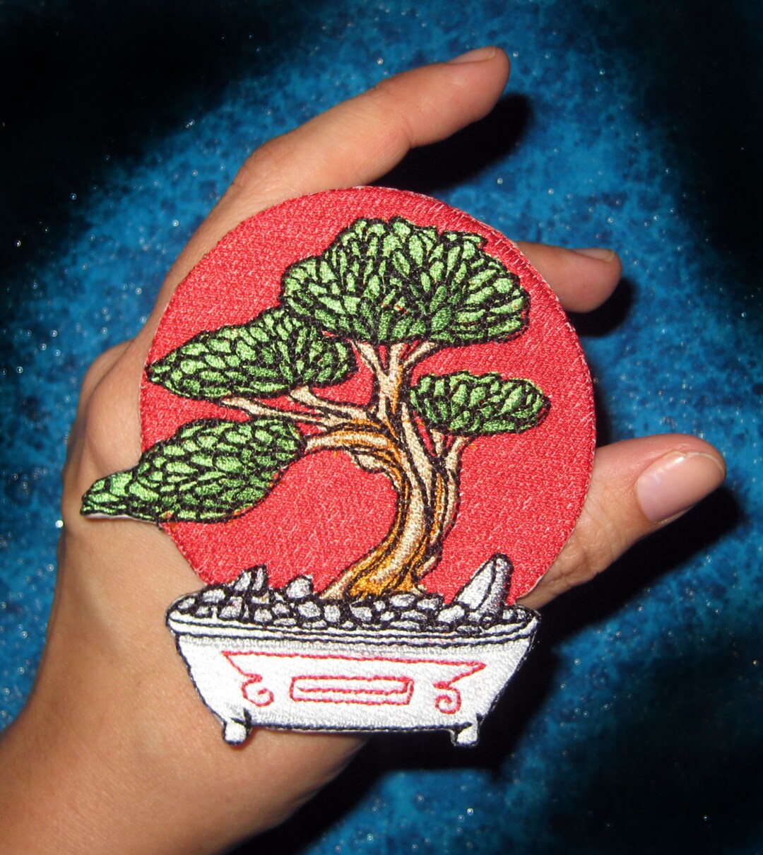 Epic Bonsai Tree Iron on Patch Small Size - Etsy