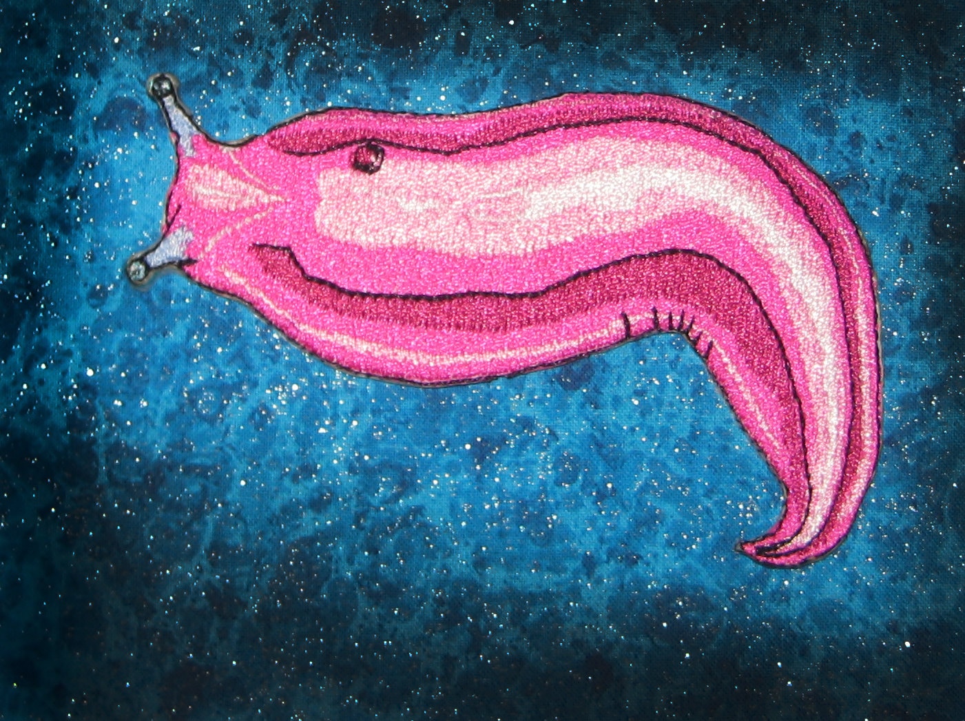 Magical Hot Pink Mount Kaputar Slug Triboniophorus Graeffei - Etsy
