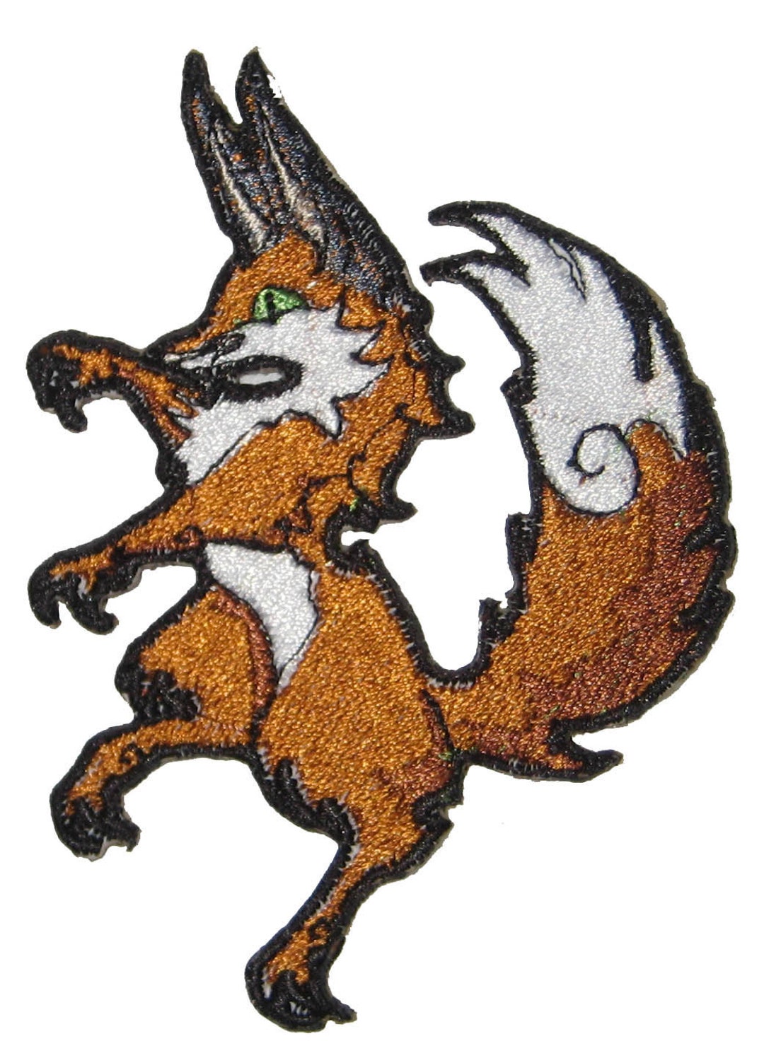 Epic Medieval Renascence Red Fox Crest Heraldic Heraldry Iron on Patch ...