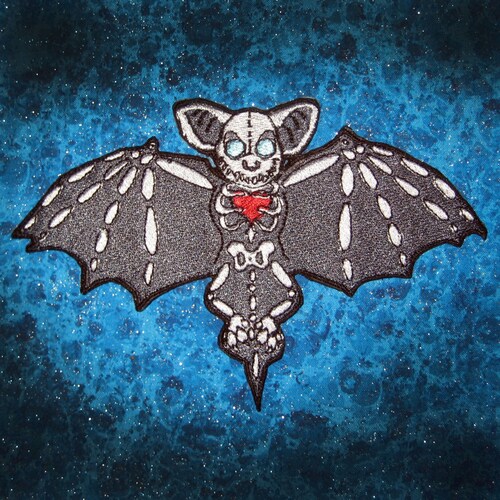 Anatomical Skeleton Deer Iron on Patch - Etsy