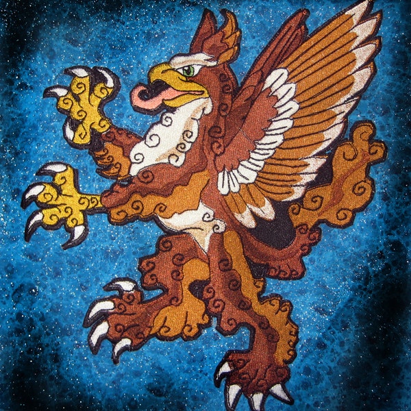 Griffin Patch - Etsy