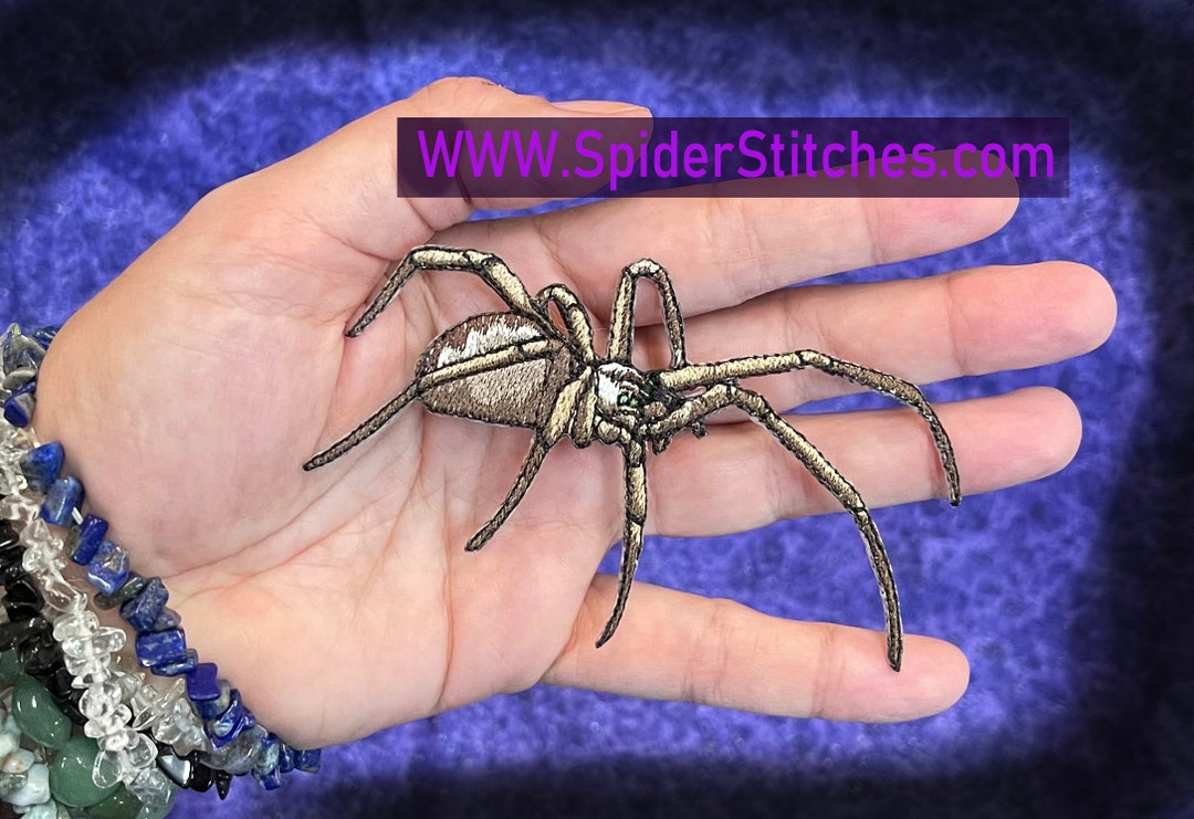 Brown Recluse Spider Iron on Patch - Etsy UK