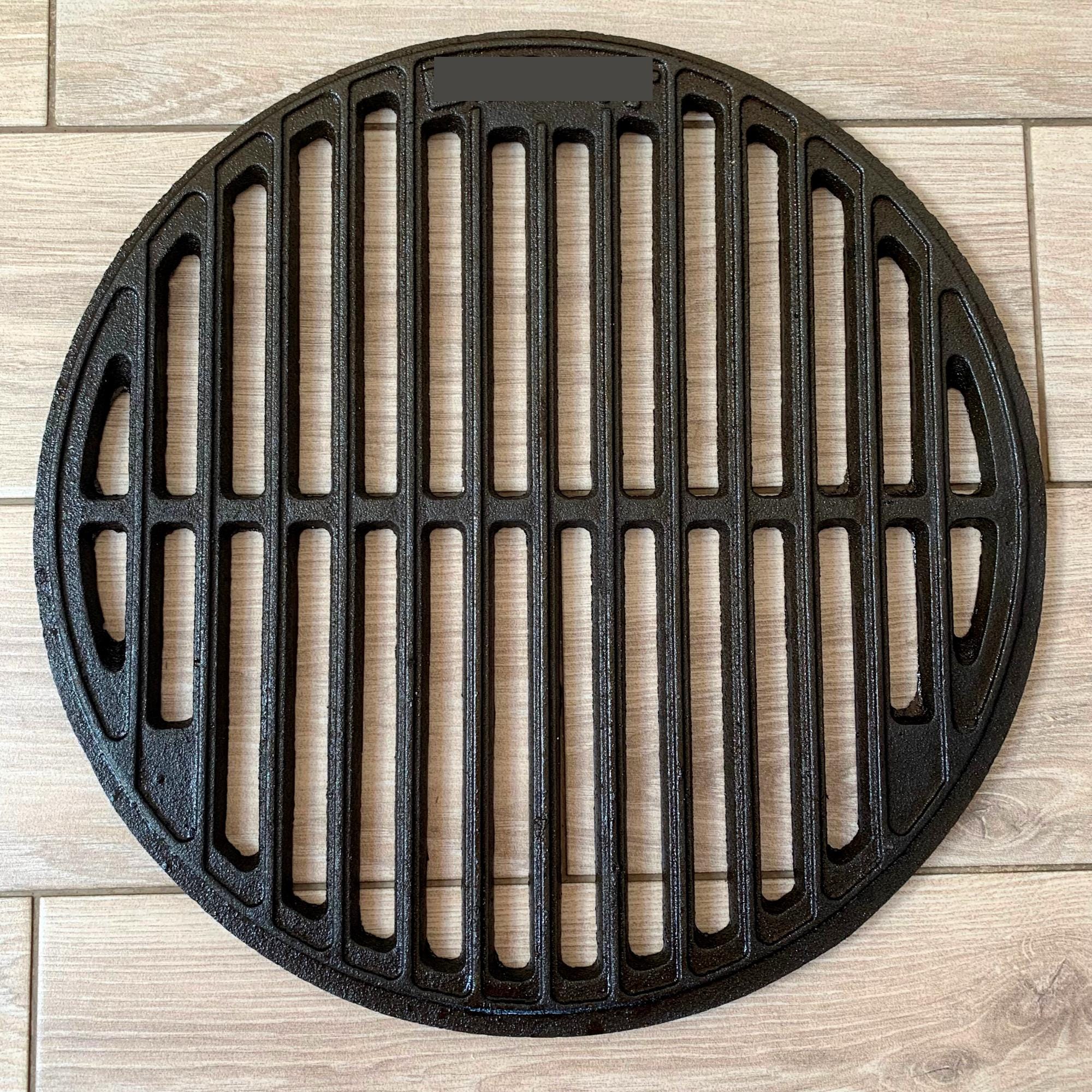 Round Cast Iron Grill Grate for Barbecue - Etsy